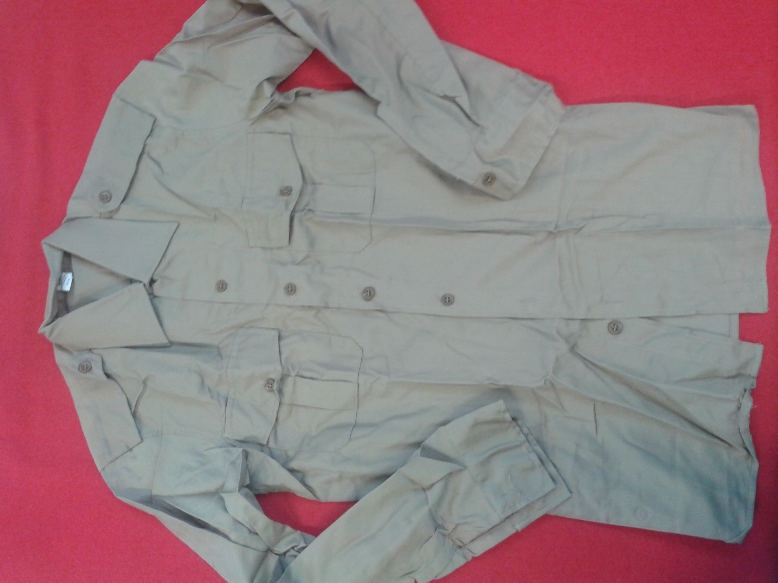 Camicie Militari Italiane anni 70/80 10 Pz | The Vintage Store