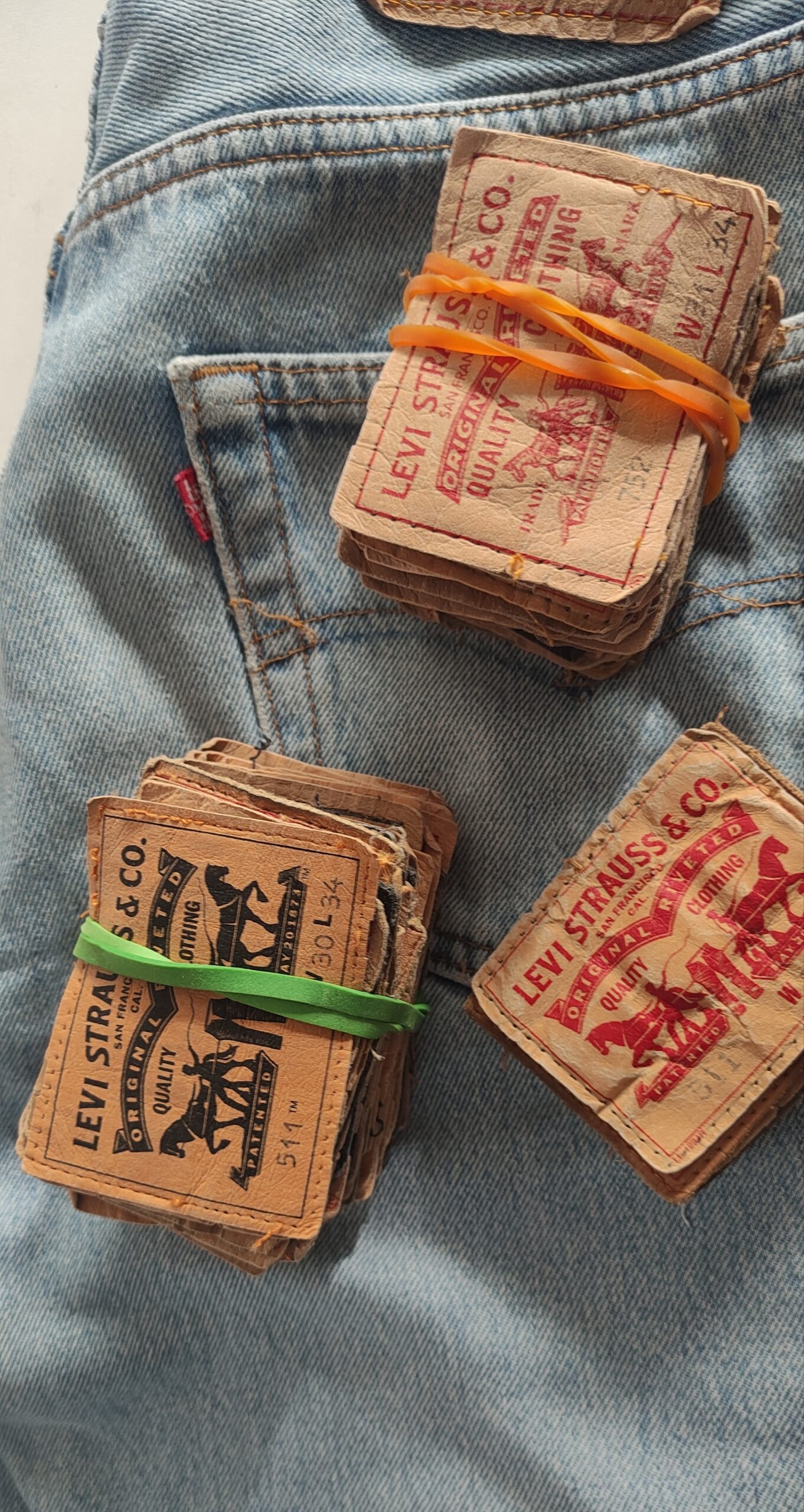 Etichette - Salpe - Jeans Levis Vintage 100 pz - The Vintage Store